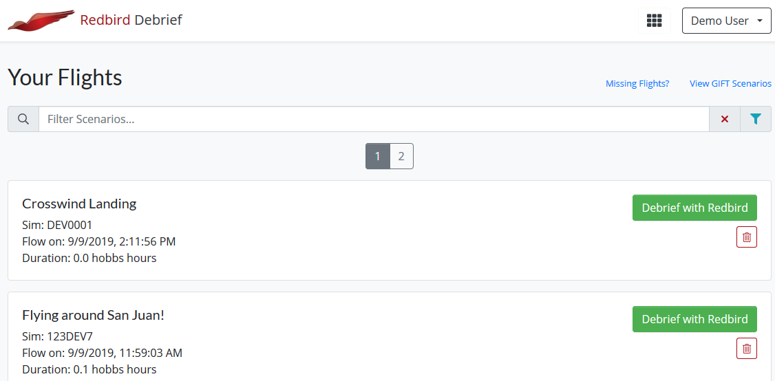 Simulation Debrief User Guide